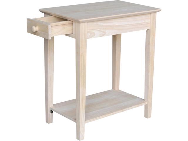 Click here for IC International Concepts  Narrow End Table  Solid... prices