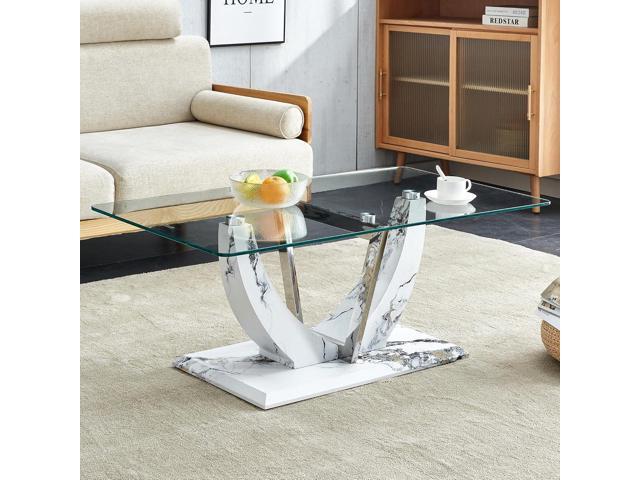 Click here for Glass Coffee Table for Living Room  Modern Tempere... prices