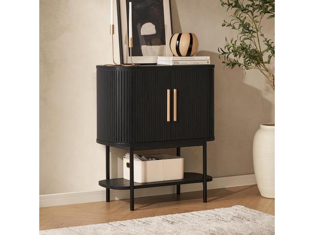 Click here for mopio Quin Storage Cabinet  Tambour Fluted Entrywa... prices