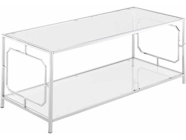 Click here for Convenience Concepts Omega Coffee Table  Clear Gla... prices
