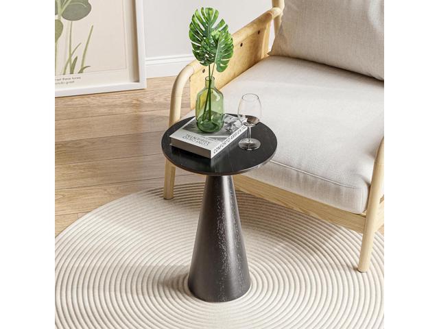 Click here for Farmhouse Pedestal Small End Table Round Martini T... prices