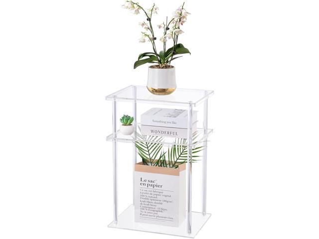 Click here for HMYHUM Clear Acrylic Side Table  3-Tier End Table... prices