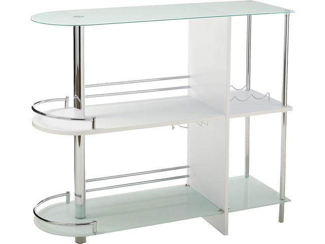Click here for Kings Brand Furniture Bar Table with Two Tempered... prices