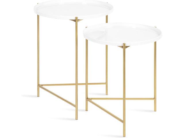 Click here for Kate and Laurel Ulani Modern Nesting Side Table  S... prices