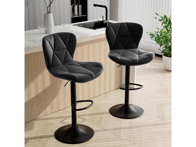 Click here for Bar Stools Set of 2 Adjustable Swivel Barstools  F... prices