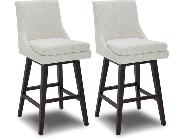 Click here for CHITA Bar Height Swivel Barstool with Back Set of... prices