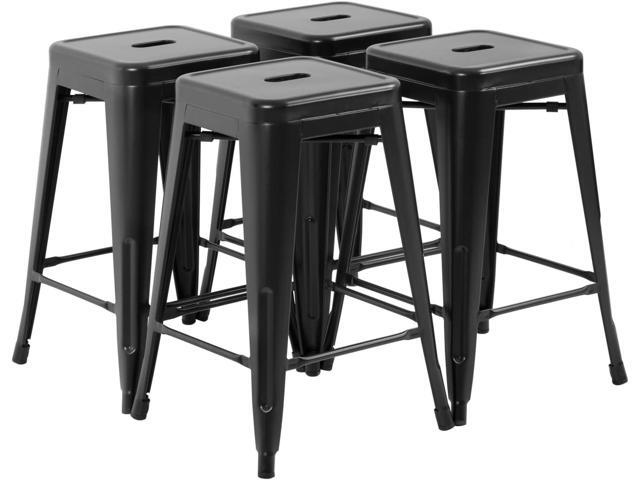 Click here for FDW Metal Bar Stools Set of 4 Counter Height Barst... prices