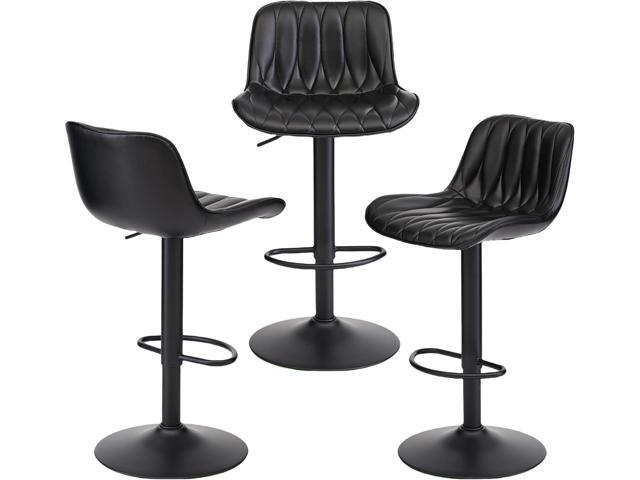 Click here for Black Counter Height Swivel Bar Stools Set of 3  A... prices