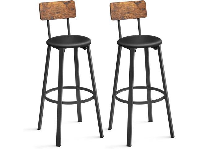 Click here for VASAGLE Bar Stools  Set of 2 PU Upholstered Breakf... prices