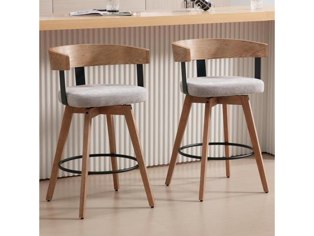Click here for DUOMAY Swivel Bar Stools Set of 2  26 Counter Heig... prices