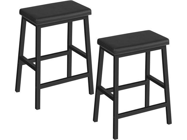 Click here for HOOBRO Bar Stools  24 Set of 2 Bar Chairs  PU Leat... prices