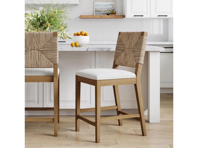 Click here for Nathan James Beacon Bohemian Boucle Bar Stool  Uph... prices