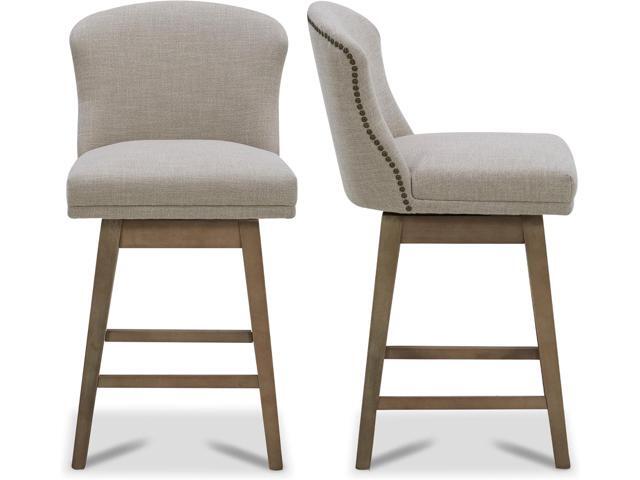 Click here for CHITA Counter Height Swivel Barstools  FSC Certifi... prices