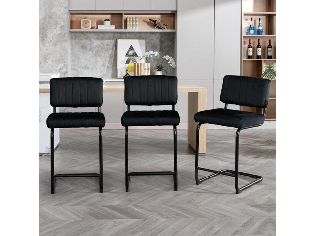 Click here for Okeysen Bar Stools Set of 3 Counter Height Bar Cha... prices