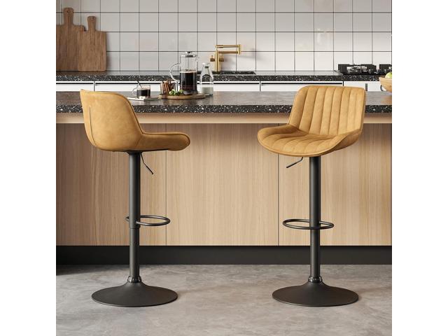 Click here for Volans Bar Stools Set of 2  Mid Century Modern Cou... prices
