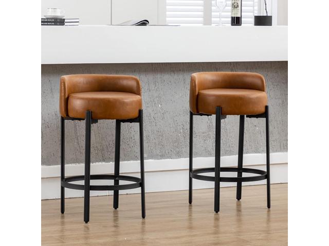 Click here for DUOMAY Counter Height Bar Stools 26 Round Barstool... prices