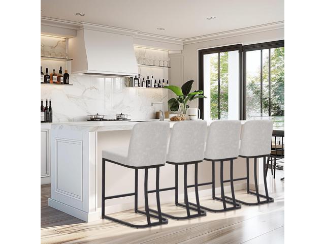 Click here for MAISON ARTS Counter Height Bar Stools with Back Se... prices