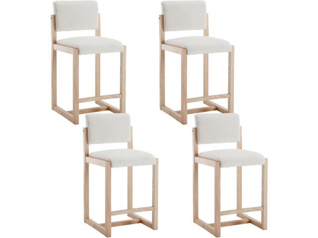 Click here for DUOMAY Modern Bar Stools Set of 4  26 Counter Heig... prices