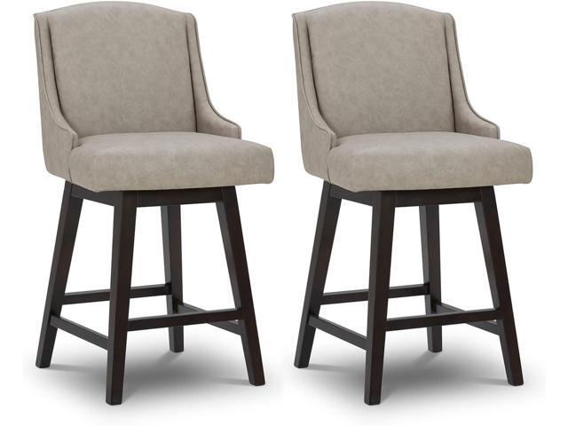 Click here for CHITA Counter Height Swivel Barstools  FSC Certifi... prices