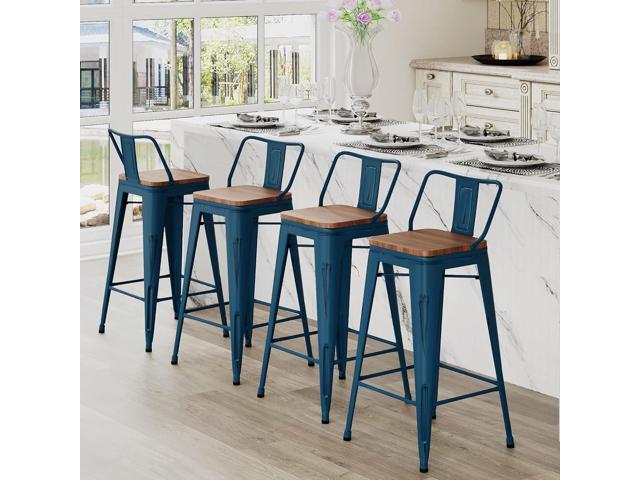 Click here for Andeworld Bar Stools Set of 4 Counter Height Stool... prices