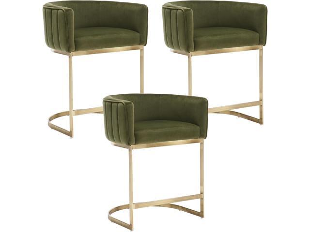 Click here for 24 Modern Velvet Counter Height Bar Stools Set of... prices