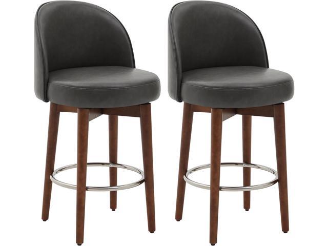 Click here for CHITA Counter Height Bar Stools Set of 2 Swivel Ba... prices