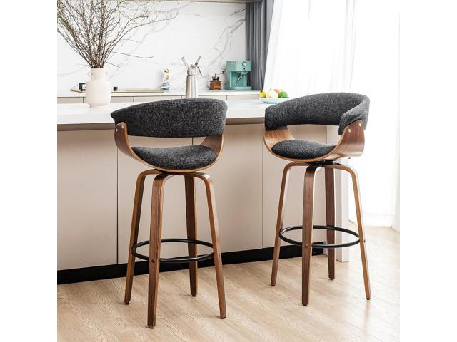 Click here for Glitzhome Bar Stools Set of 2  29.5 Swivel Barstoo... prices