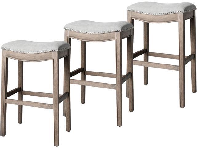 Click here for Maven Lane Adrien 31 Inch Bar Height Upholstered B... prices