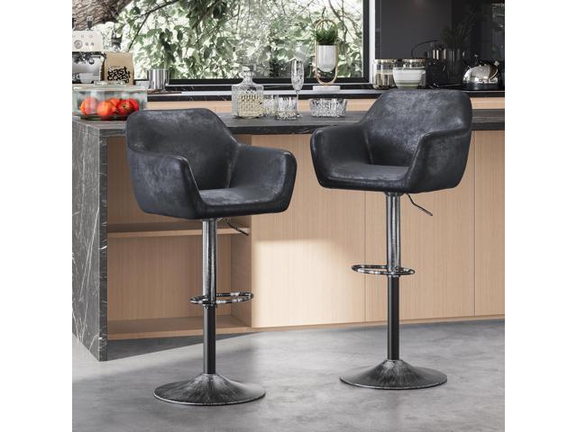 Click here for Keyluv Bar Stools Set of 2 for Kitchen Counter Adj... prices