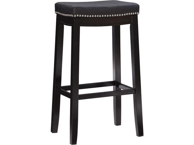 Click here for Linon Claridge Bar  Black Stool  32 X 18.75 X 13 prices