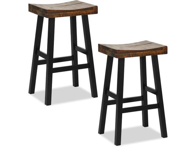 Click here for Giantex Bar Stools Set of 2  29 Bar Height Saddle... prices