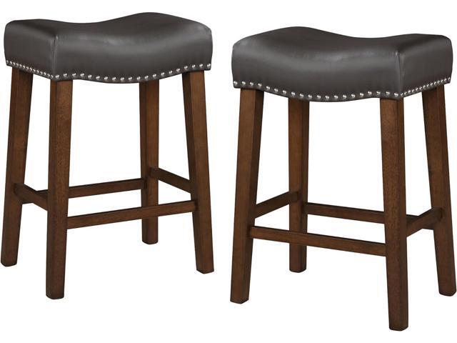 Click here for 26 Backless Bar Stools Set of 2 - Counter Height B... prices