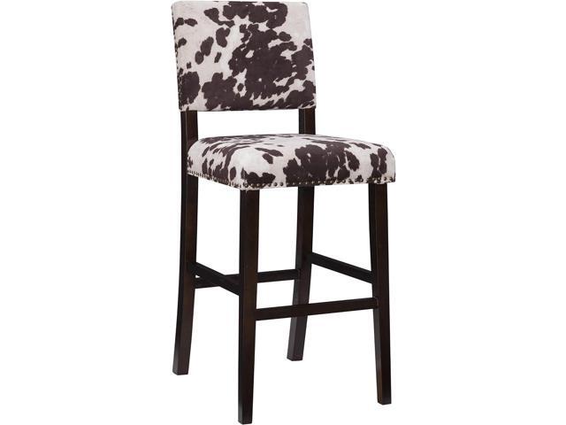 Click here for Linon Udder Madness Corey Bar Stool  19W x 22.5D x... prices