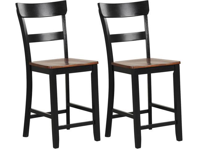 Click here for Giantex Wooden Bar Stools Counter Height Set of 2... prices