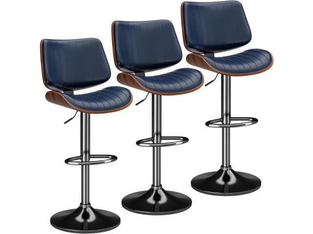 Click here for Swivel Bar Stools Set of 3  Adjustable Bentwood Ba... prices