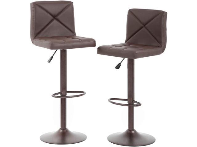 Click here for BestOffice Counter Height Bar Stools Set of 2 PU L... prices