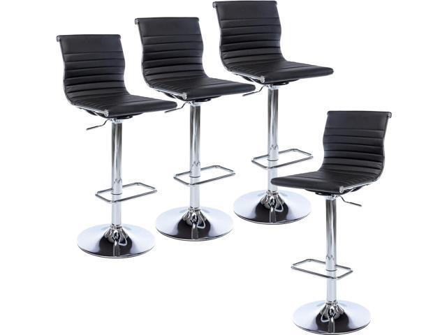 Click here for Metal Bar Stools Chairs Set of 4 Height Adjustable... prices