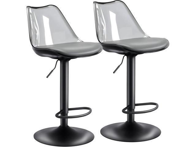 Click here for Modern Swivel Bar Stools Set of 2  Faux Leather Up... prices