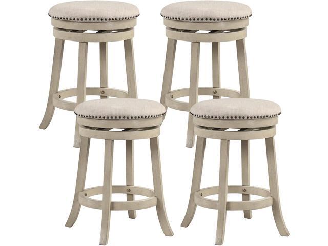 Click here for COSTWAY 360° Swivel Bar Stools Set of 4  26.5-inch... prices