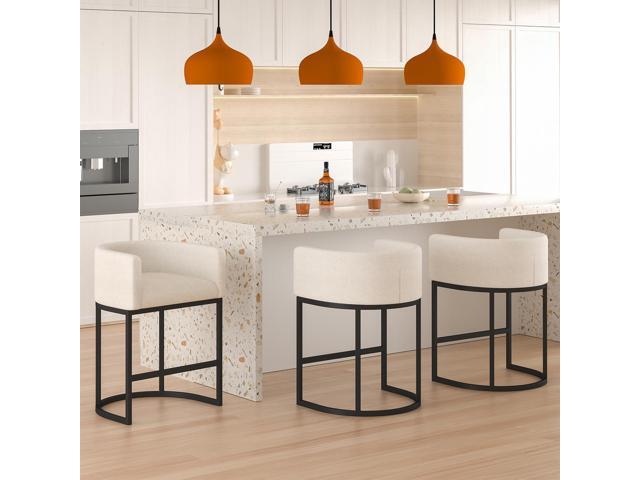 Click here for 26 H Counter Height Bar Stools Set of 3  Modern Ba... prices