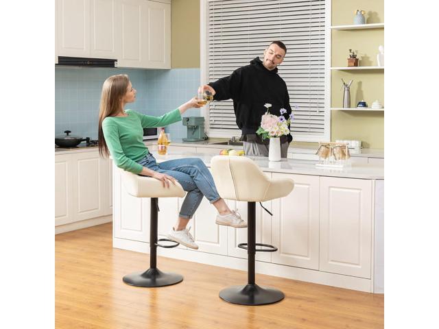 Click here for Glitzhome Mid Century Bar Stools Set of 2 Vintage... prices