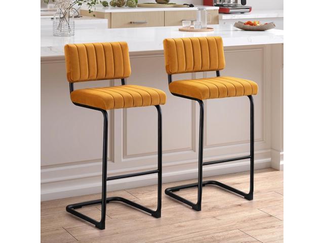 Click here for ONEVOG 30 Modern Bar Stools with Tufted Backs  Uph... prices