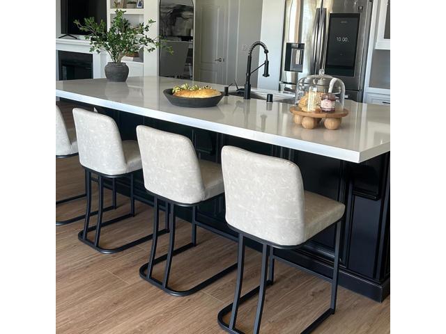 Click here for PHI VILLA Bar Stools Set of 3 - Counter Stools for... prices