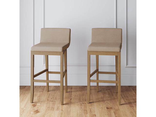 Click here for Nathan James Gracie Modern Bar Stool with Back  Cu... prices