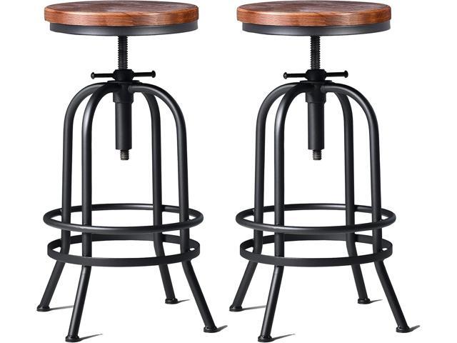 Click here for 32 inch Vintage Industrial Bar Stool-Metal Wood Sw... prices
