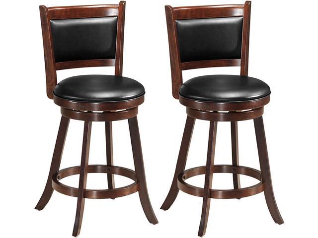 Click here for COSTWAY Bar Stools Set of 2  360 Degree Swivel  Ac... prices