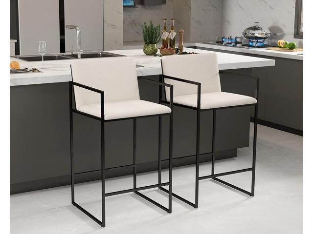 Click here for Modern Counter Height Bar Stools Set of 2  25.5 In... prices