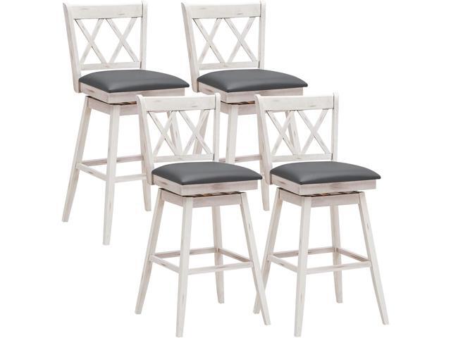 Click here for COSTWAY Bar Stool Set of 4  360 ° Swivel Bar Heigh... prices