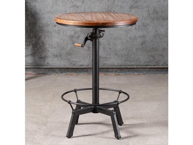 Click here for LOKKHAN 33.5-39.4 Inch Tall Industrial Bar Table-A... prices