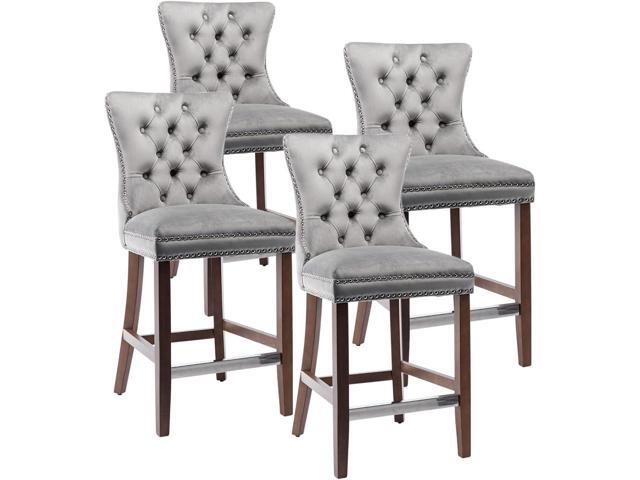 Click here for Virabit Counter Height Bar Stools Set of 4  27 Far... prices